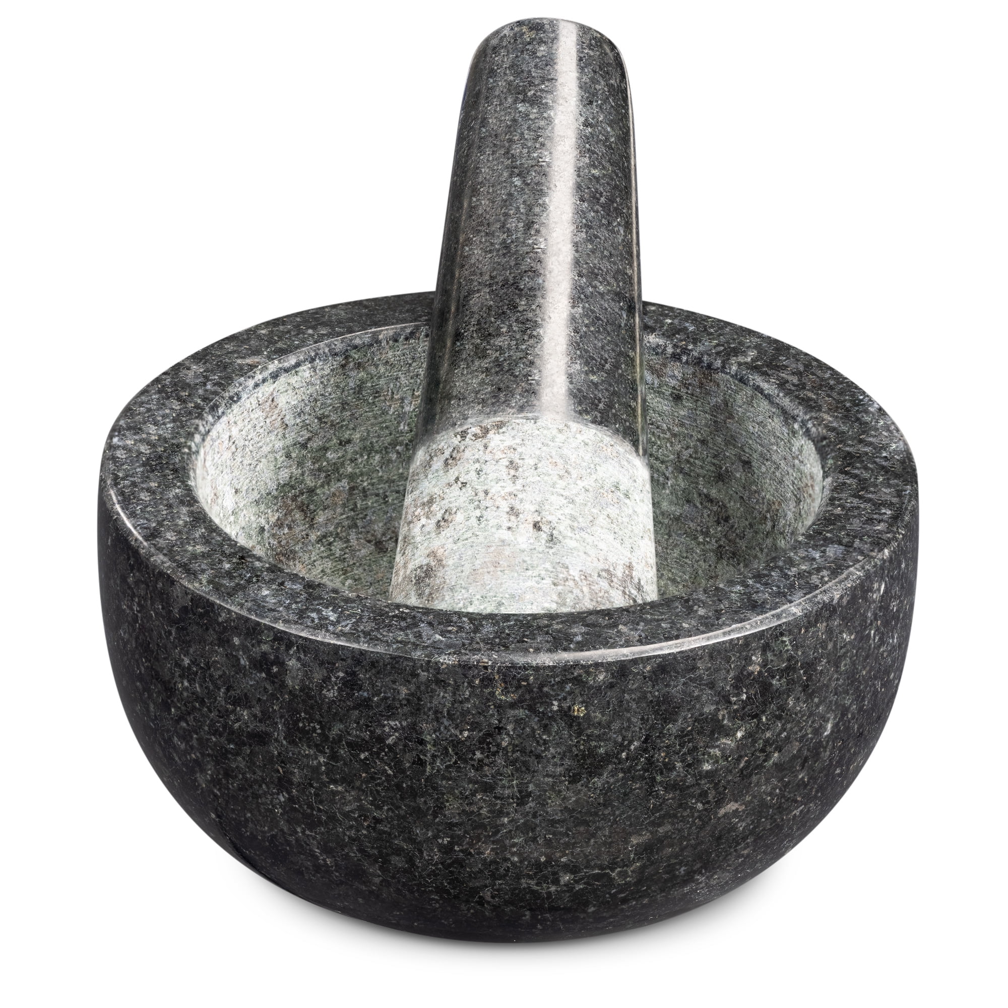 Navaris Mortar and Pestle Set - Granite Pestle and Mortar Bowl for ...