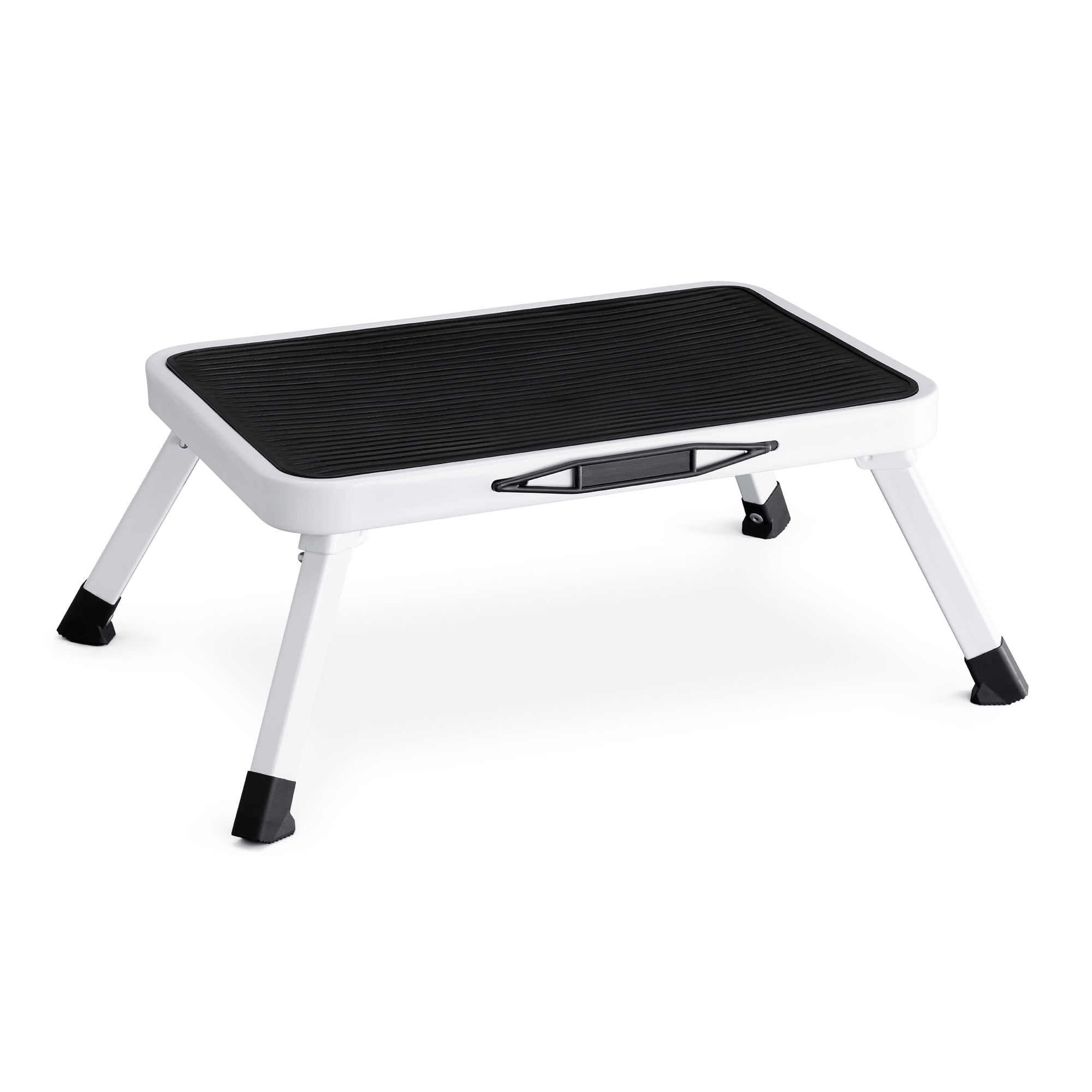 Navaris Portable Step Stool - Folding One Step Ladder - 6-3/4" High ...