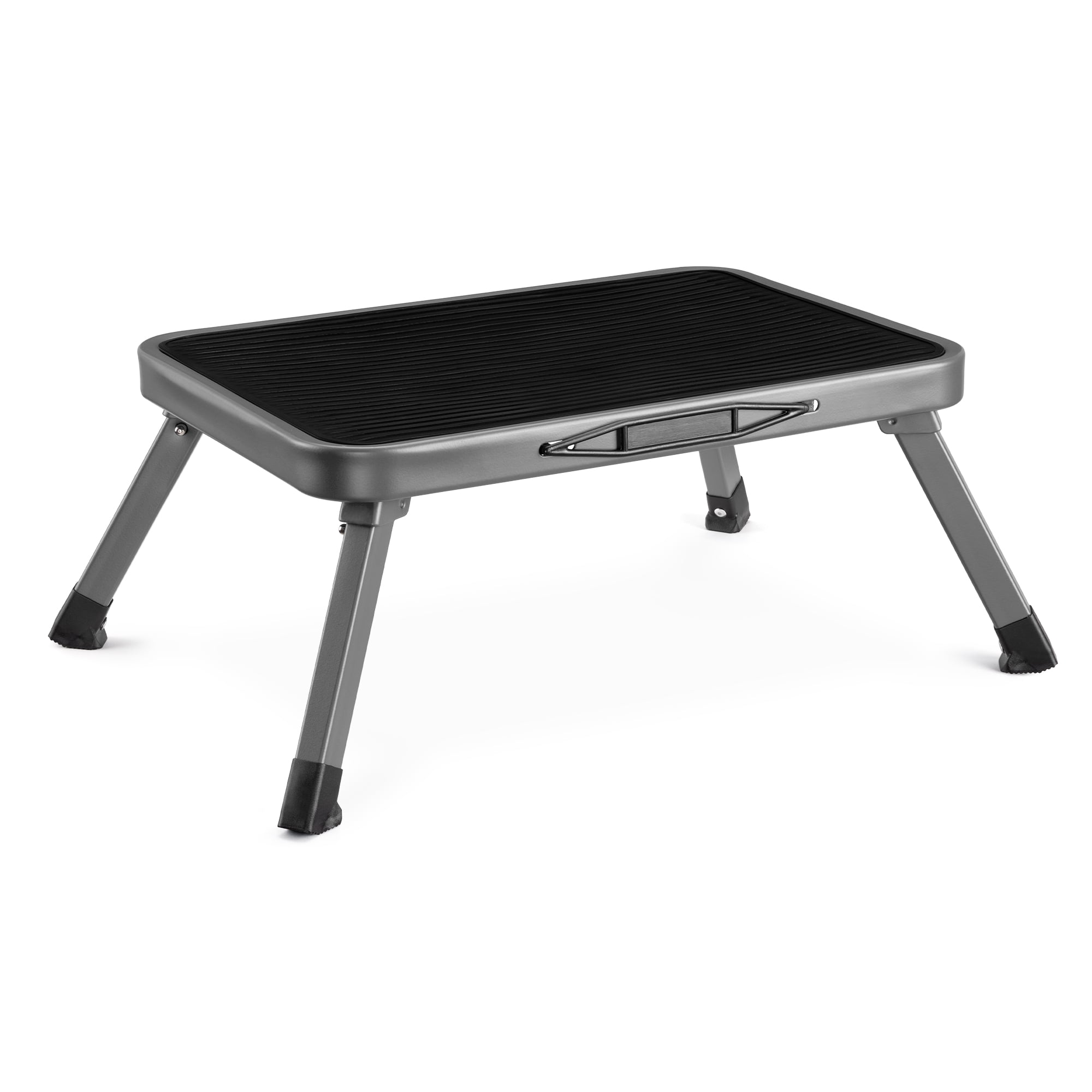 Navaris Portable Step Stool - Folding One Step Ladder - 6-3/4" High ...