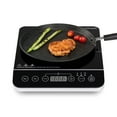 Navaris Portable Induction Cooktop - 1800W Electric Countertop Stove ...