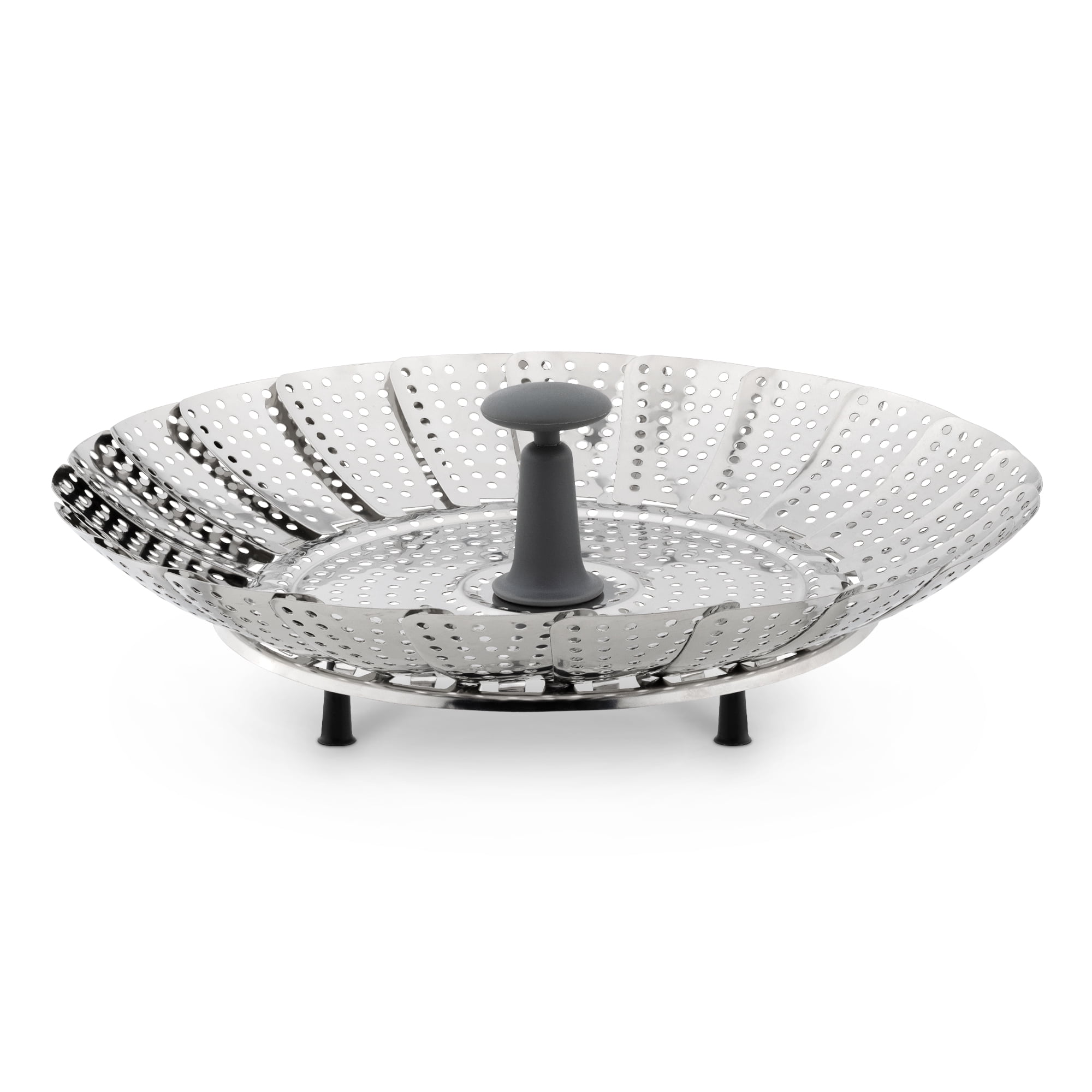 Navaris Steamer Basket for Saucepan - Vegetable Steaming Insert for Pot ...