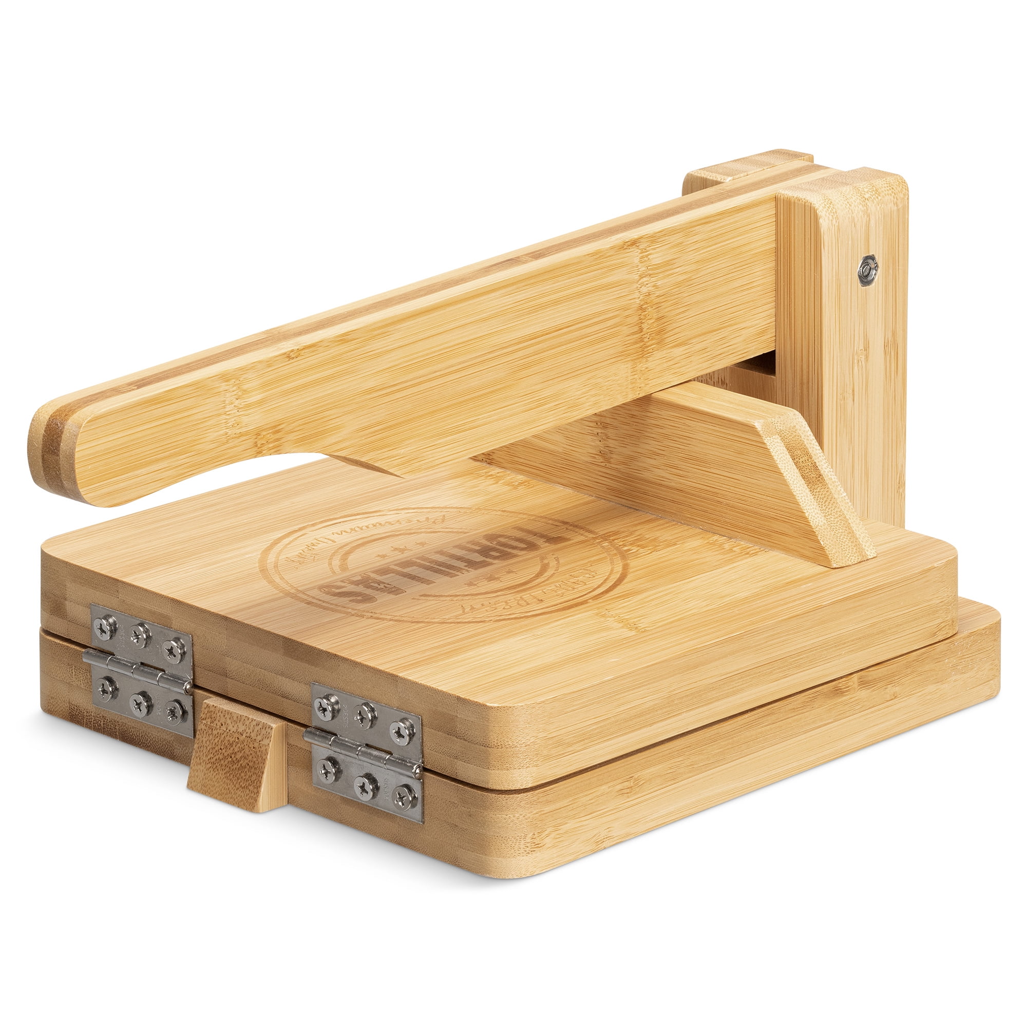Navaris Wooden Tortilla Press - Wood Pataconera Tortilla Quesadilla ...