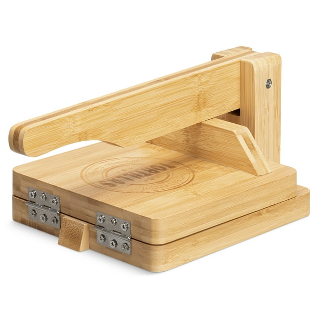 Navaris Wooden Tortilla Press - Wood Pataconera Tortilla Quesadilla ...