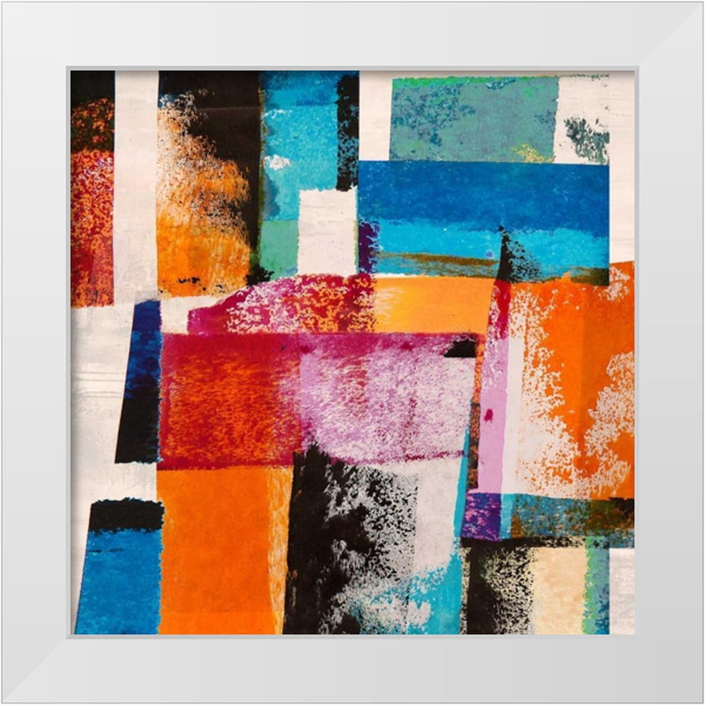 Navarro, Manuel 12x12 White Modern Wood Framed Museum Art Print Titled ...