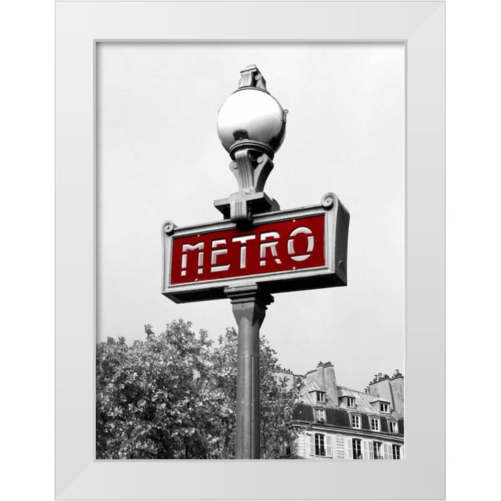 Navas, Emily 25x32 White Modern Wood Framed Museum Art Print Titled ...