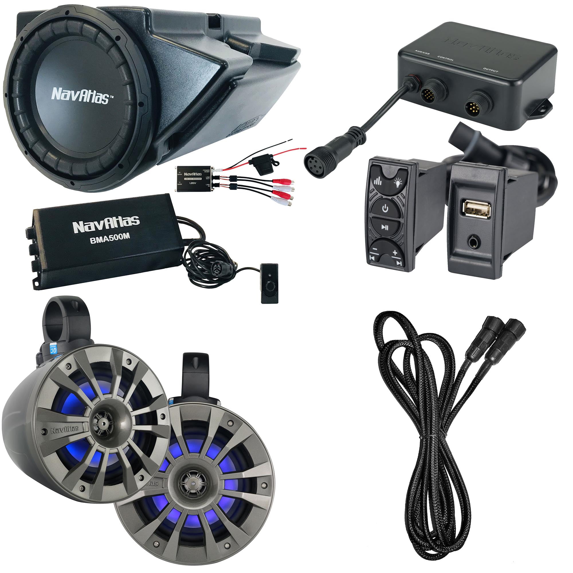 Navatlas RZR2ZONE3 Rocker Switch made with Bluetooth™ technology ...