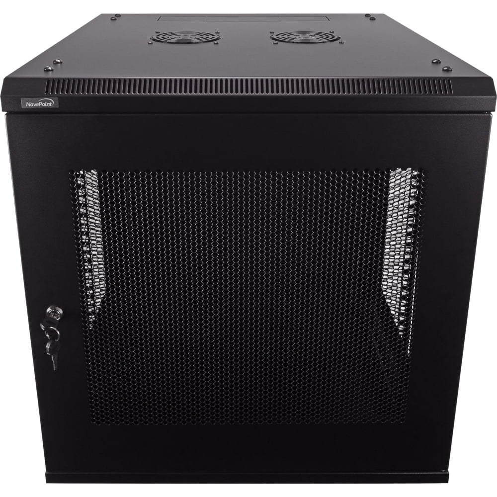NavePoint 12U Server Rack Enclosure - 23.6” Deep, 12U Wall Mount ...