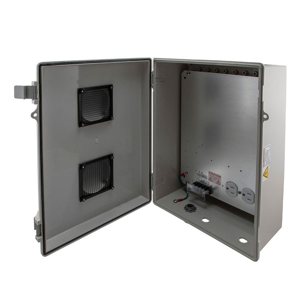 NavePoint 14x10x06 ABS Plastic Weatherproof Indoor/Outdoor IP24 NEMA 3R ...