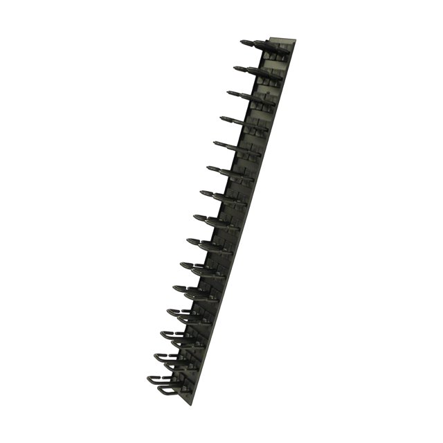 NavePoint 2 Channel Tool-less Plastic Vertical Ringed Cable Manager 34 ...