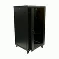 NavePoint 22U Server Cabinet Wall Mount Rack, 2 Fans, Locking Door ...