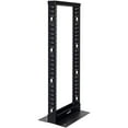 NavePoint 25U 2 Post Open Frame Server Rack for 19 Inch Equipment, AV ...