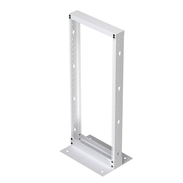 NavePoint 25U 2 Post Rack Open Frame Server Rack for 19 Inch Equipment ...