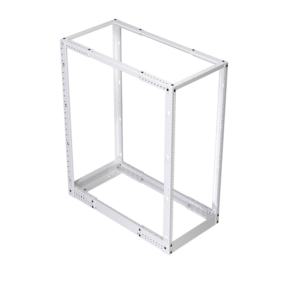 NavePoint 25U 4 Post Rack Open Frame Server Rack for 19 Inch Equipment ...