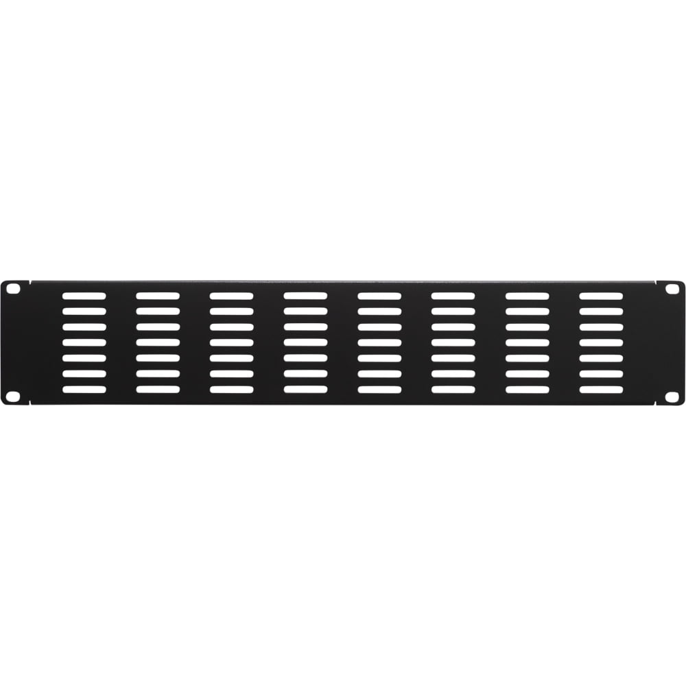 NavePoint 2U Blank Rack Mount Panel IT Server Network Spacer Slotted ...