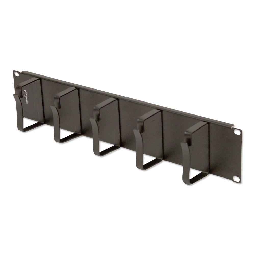 NavePoint 2U Horizontal Rack Mount Cable Management Unit 5 Metal D ...