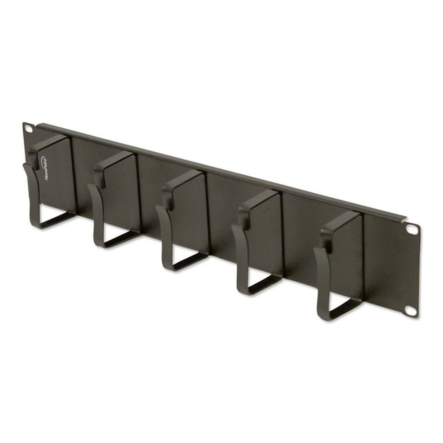 NavePoint 2U Horizontal Rack Mount Cable Management Unit 5 Metal D ...