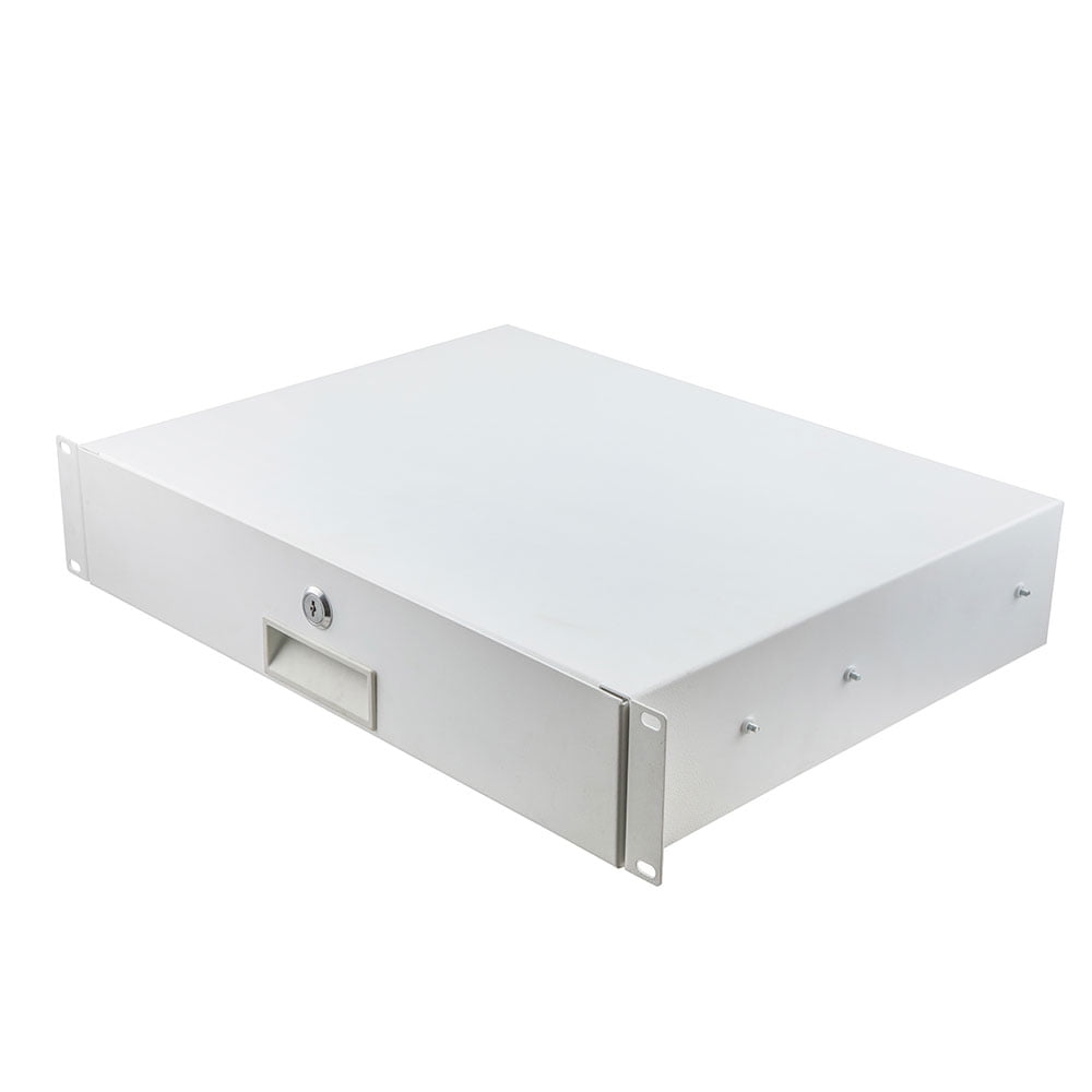 NavePoint 2U Rack Drawer for 19 Inch Server Racks and Cabinets, 13.7 ...