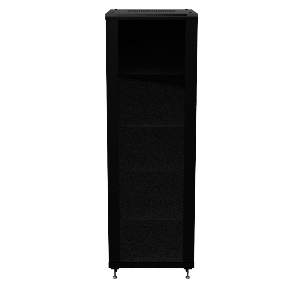 NavePoint 37U Network Cabinet - 19" AV Cabinet for Home, Studio, or ...