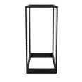 NavePoint 4-Post Adjustable Rack, 22U, Cage Nuts, Caster Compatible ...