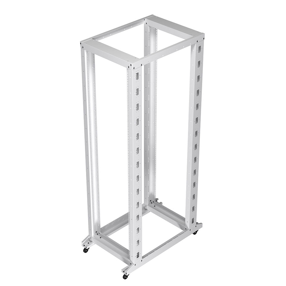 NavePoint 42U 4 Post Rack Open Frame Server Rack for 19 Inch Equipment ...
