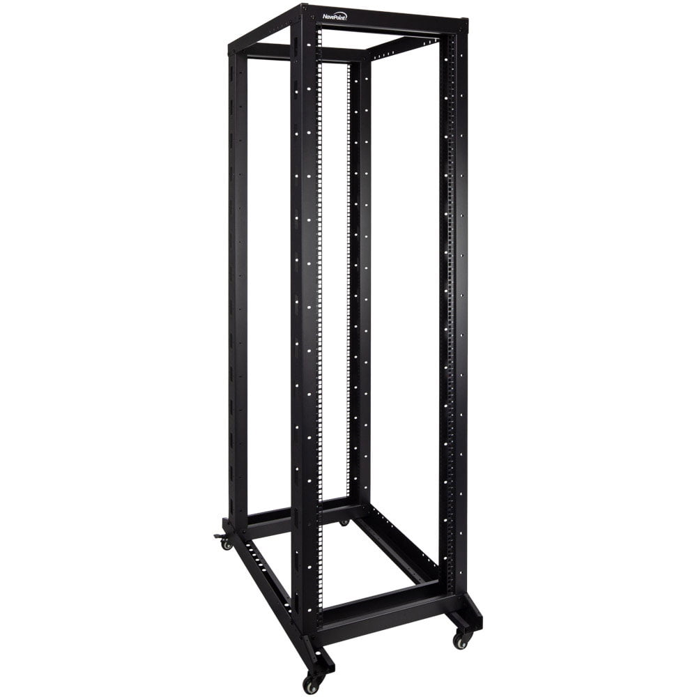 NavePoint 42U 4 Post Server Rack – Open Frame Rack for 19 Inch ...