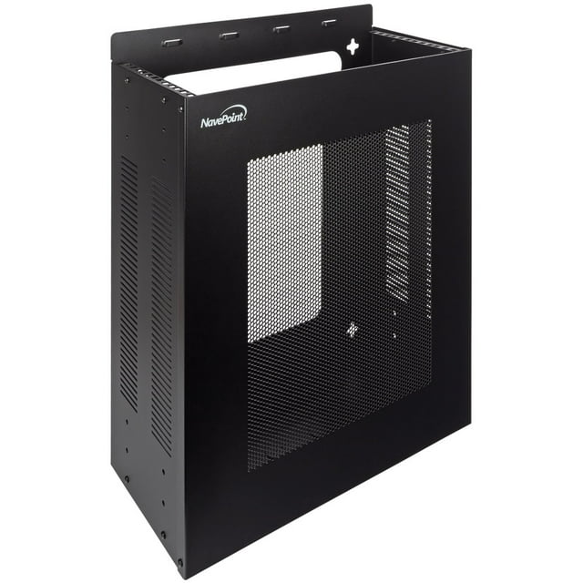 NavePoint 4U Server Rack, Vertical/Horizontal Wall Mountable Rack with ...