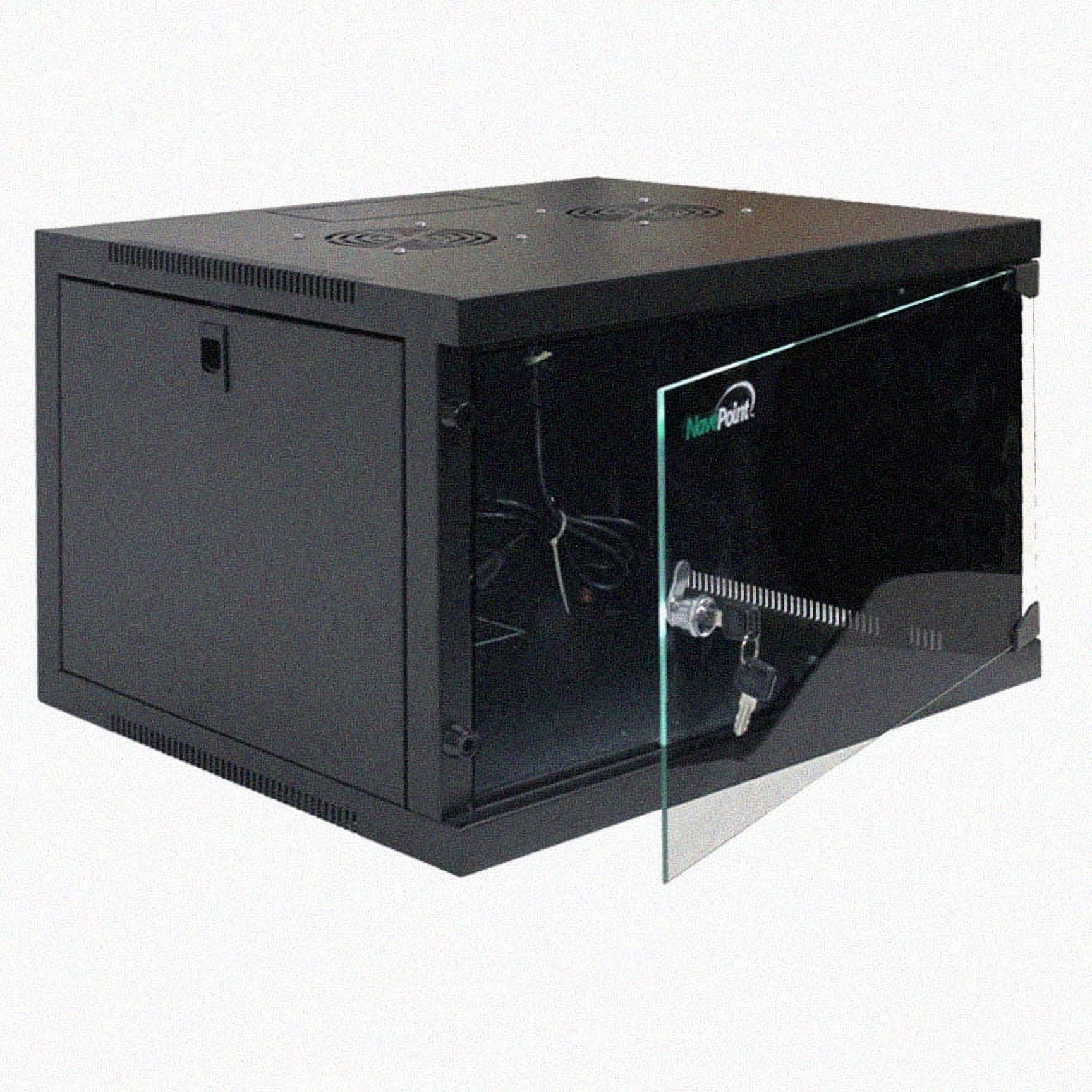 NavePoint 6U Wall Mount Network Cabinet for 19” IT Equipment with ...