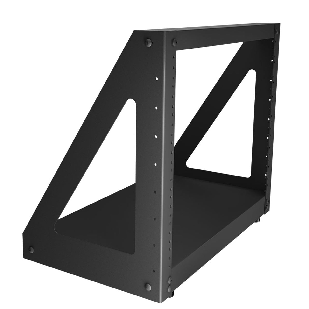NavePoint 8U 2 Post Server Rack for 19 Inch Equipment, Freestanding ...