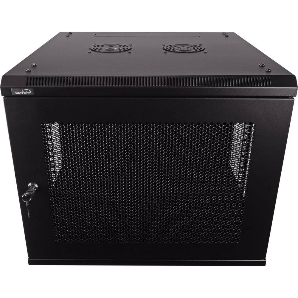 NavePoint 9U Server Rack Enclosure - 23.6” Deep, 9U Wall Mount Network ...