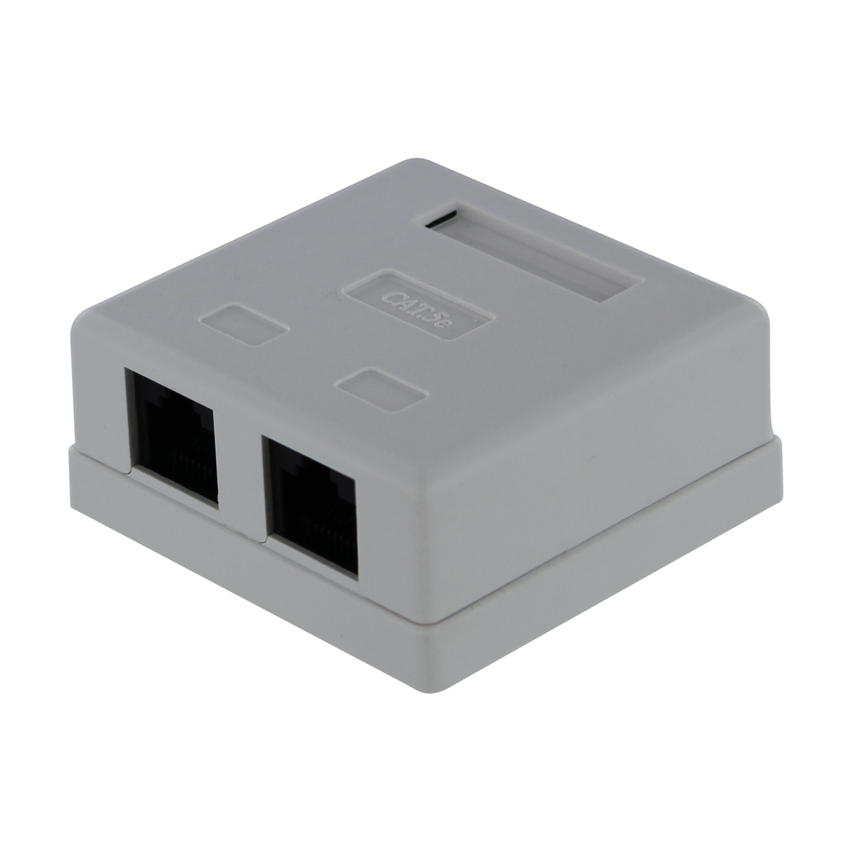 NavePoint CAT5e Ethernet Surface Mount Box 2-Port - Walmart.com