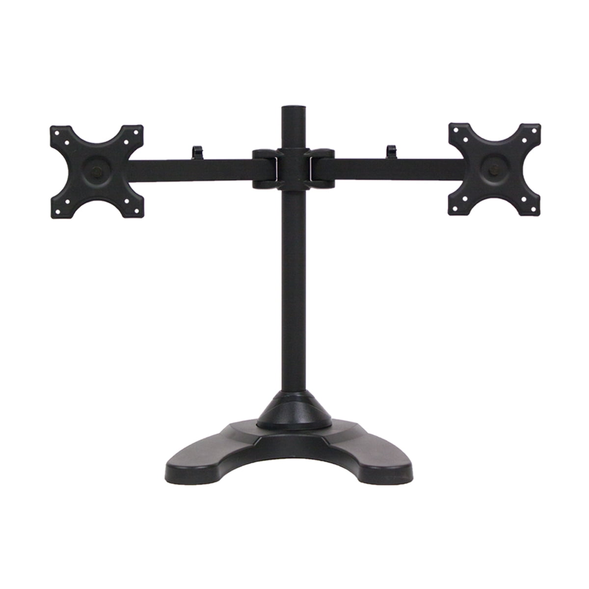 NavePoint Dual LCD Monitor Desk Stand/Mount Free Standing Adjustable 2 ...