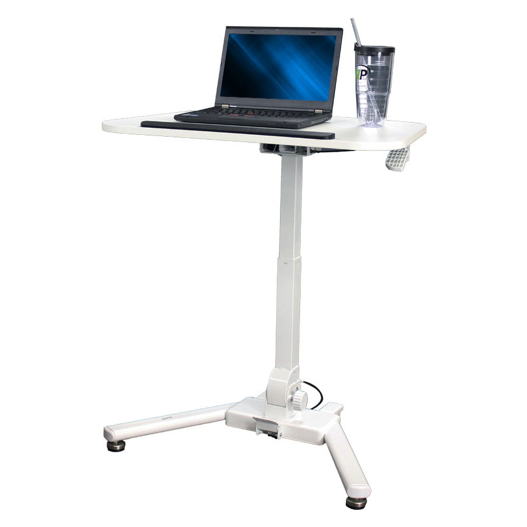 NavePoint Height Adjustable Folding Compact Mobile Laptop Desk Portable ...