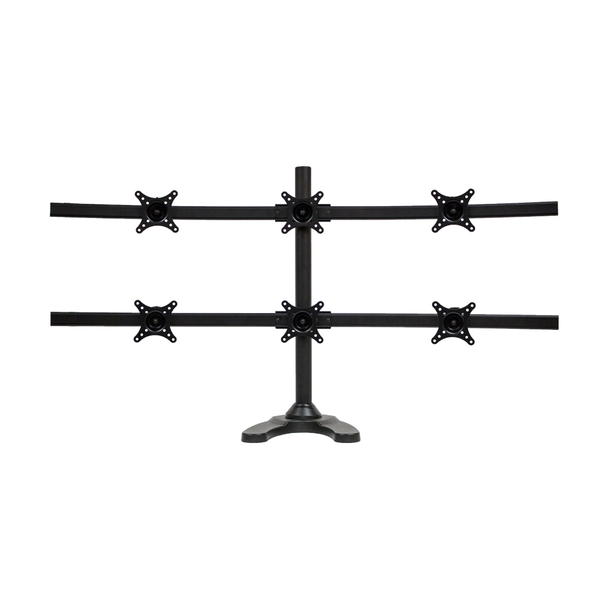 NavePoint Hex LCD Curved Monitor Mount Stand Free Standing With ...