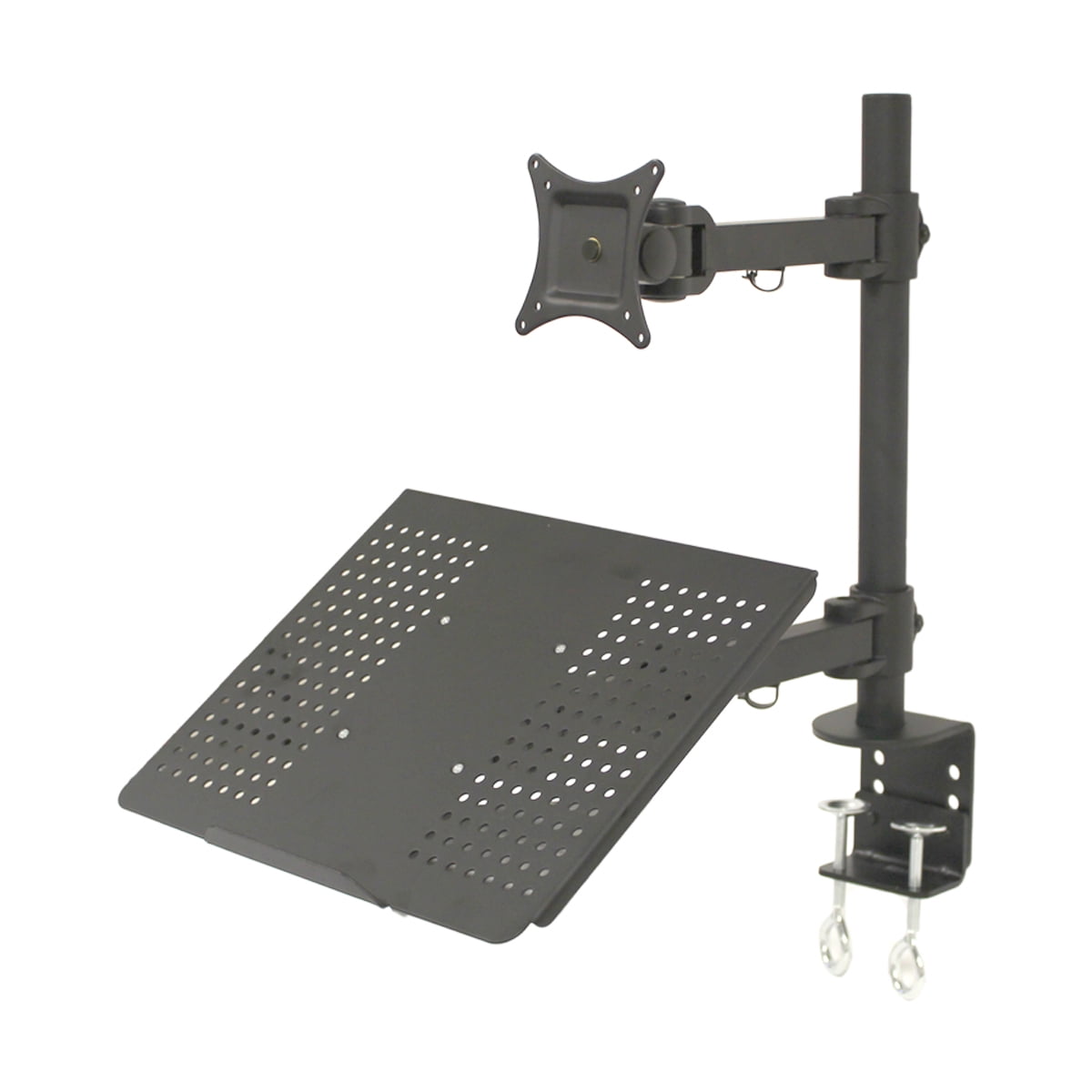 NavePoint Monitor Laptop Desk Stand Monitor Mount c-clamp Adjustable ...