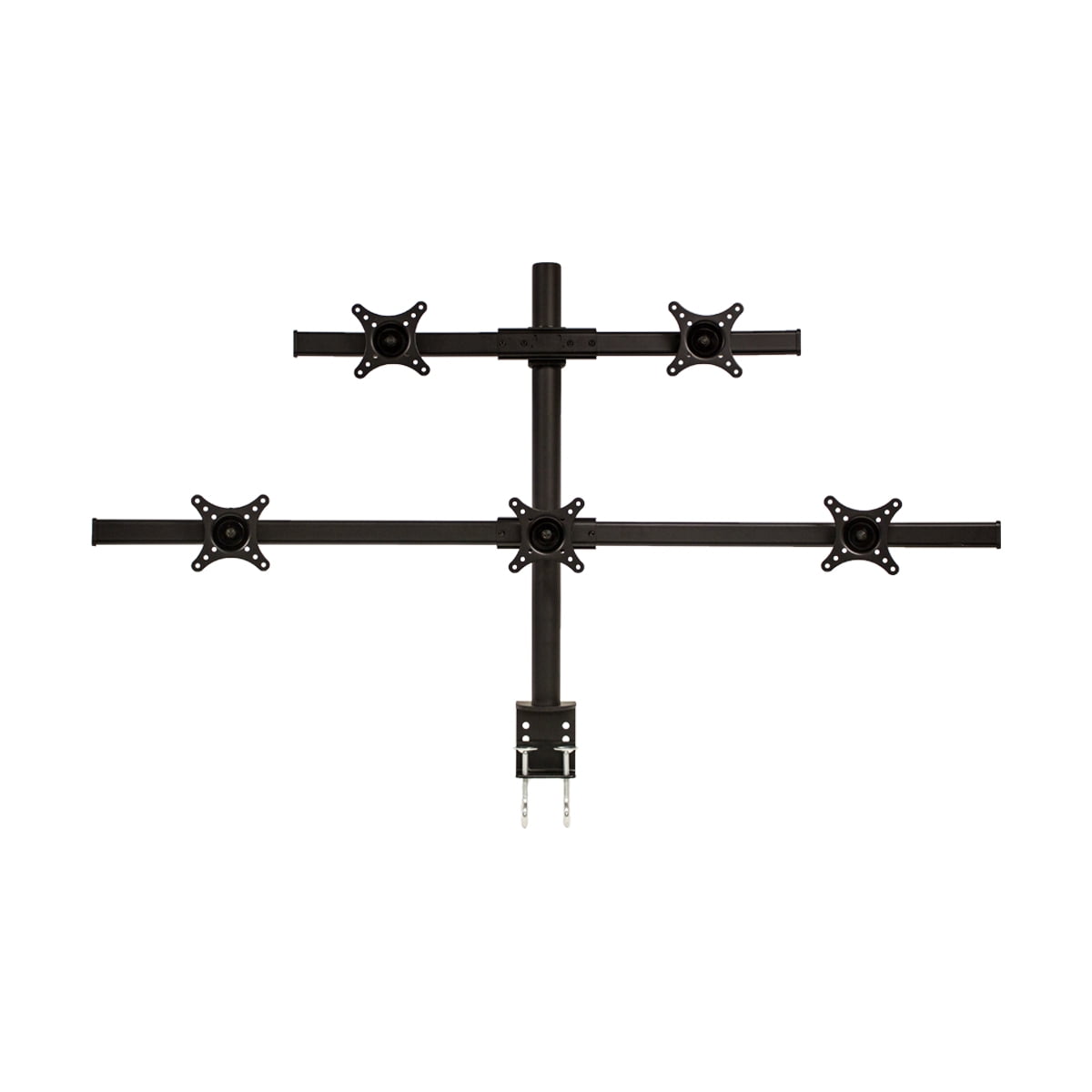 NavePoint Penta LCD Monitor Desk Mount Stand Heavy Duty Adjustable 5 ...