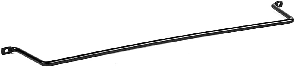 NavePoint Round Lacing Bar, 1U, Horizontal-Mount, .24-Inch Diameter, 3. ...