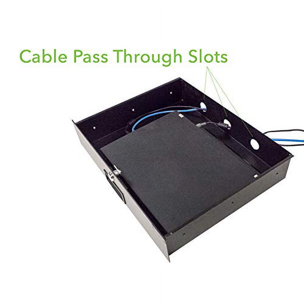 NavePoint Server Cabinet Case 19 Inch Rack Mount DJ Locking Lockable ...