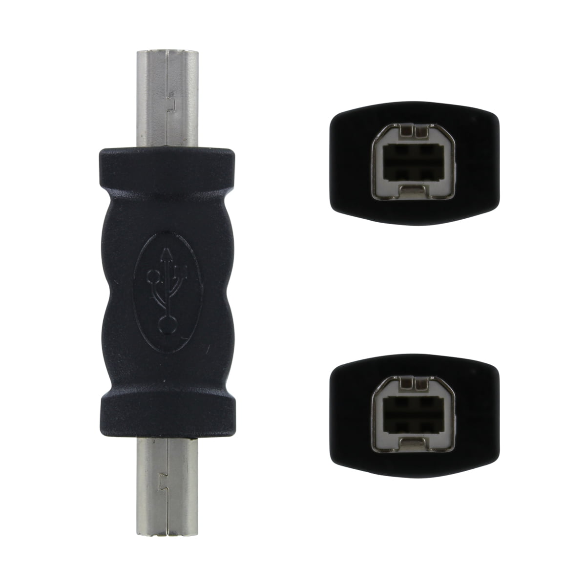 NavePoint USB 2.0 Type B Male to Type B Male Adapter - Walmart.com