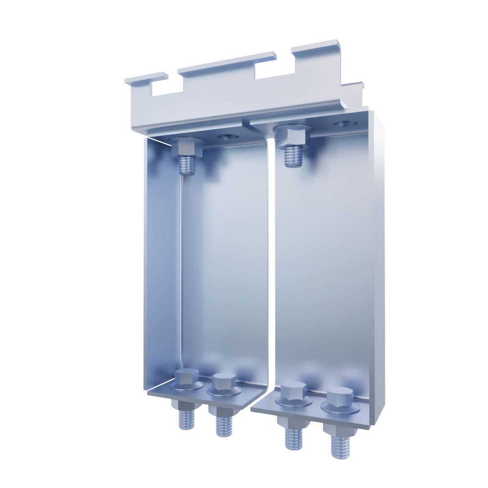 NavePoint Wire Mesh Cable Tray Floor Stand 4in Wide - Walmart.com