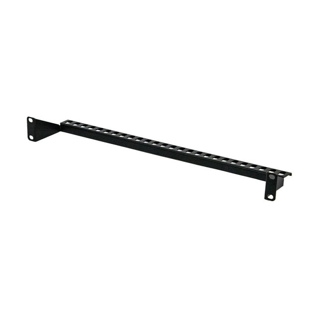 Navepoint 1U Horizontal 19-Inch Rack Mount Cable Management Bracket ...