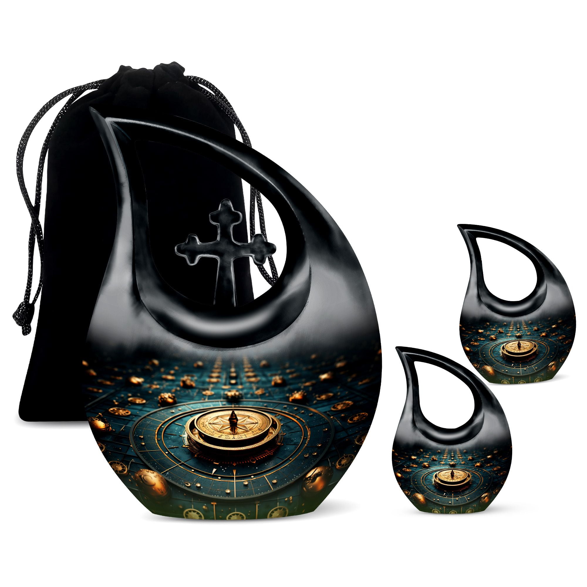 Navigating The Celestial Seas Urn - Adult Cremation Urns - Urns For ...