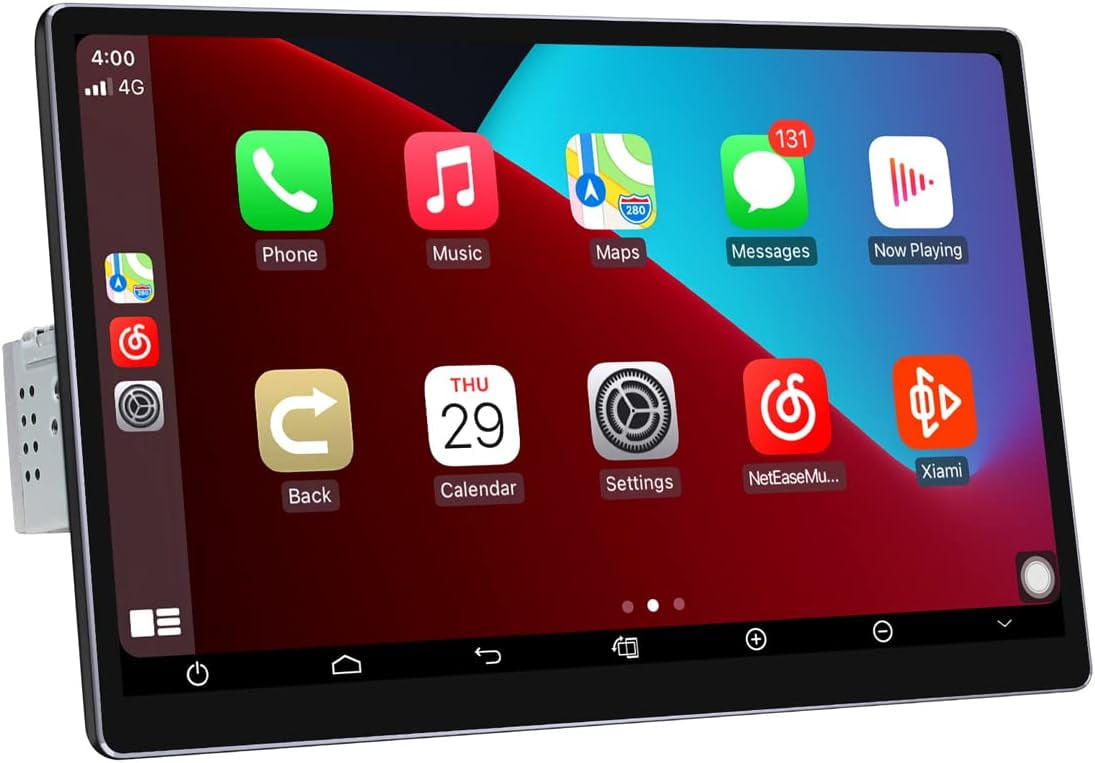 Navigation Car Stereo 11.6 Inch Octa Core Single Din Android Auto Radio ...