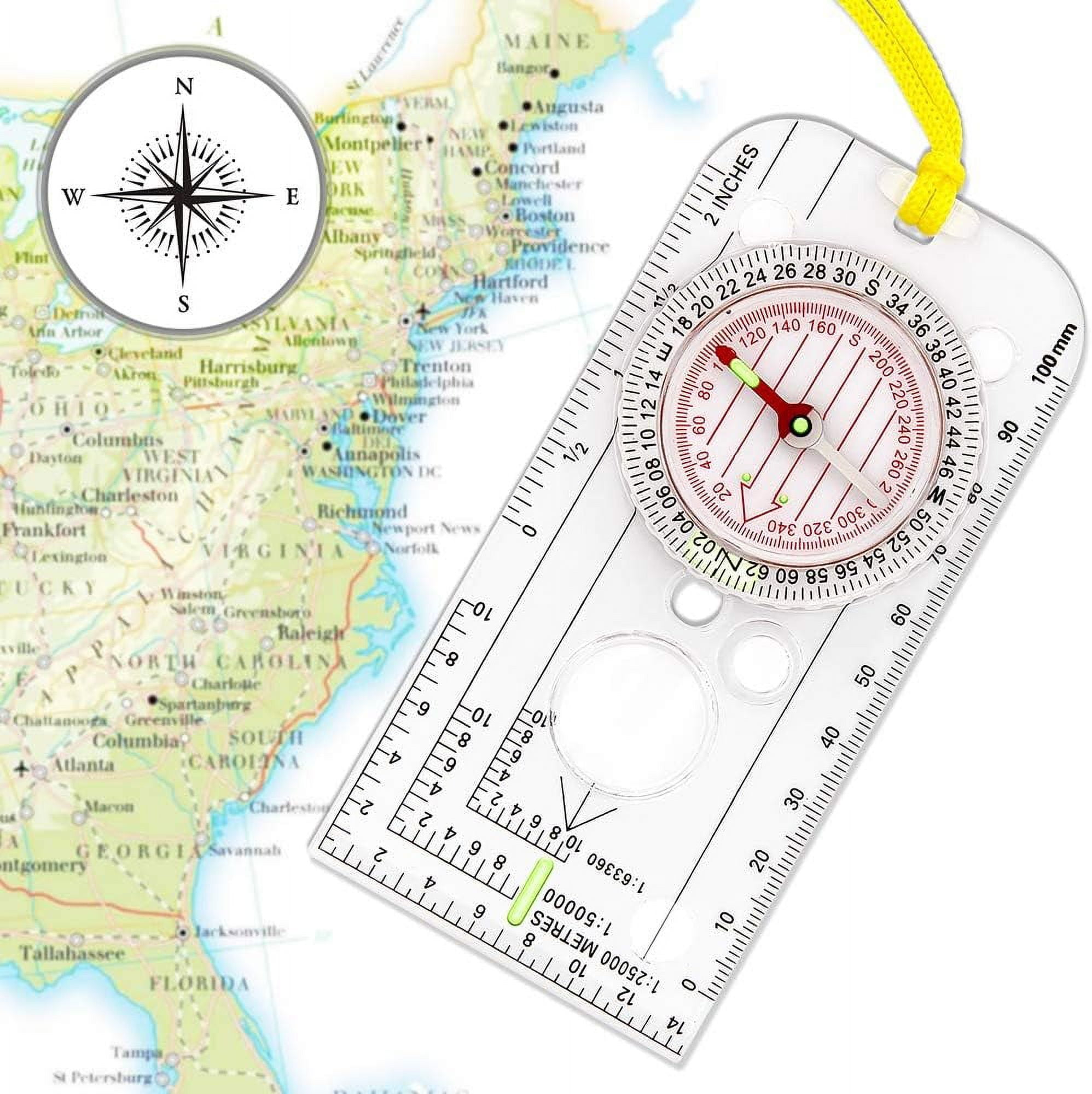 Navigation Compass,Explorer Compass for Expedition Map reading ...