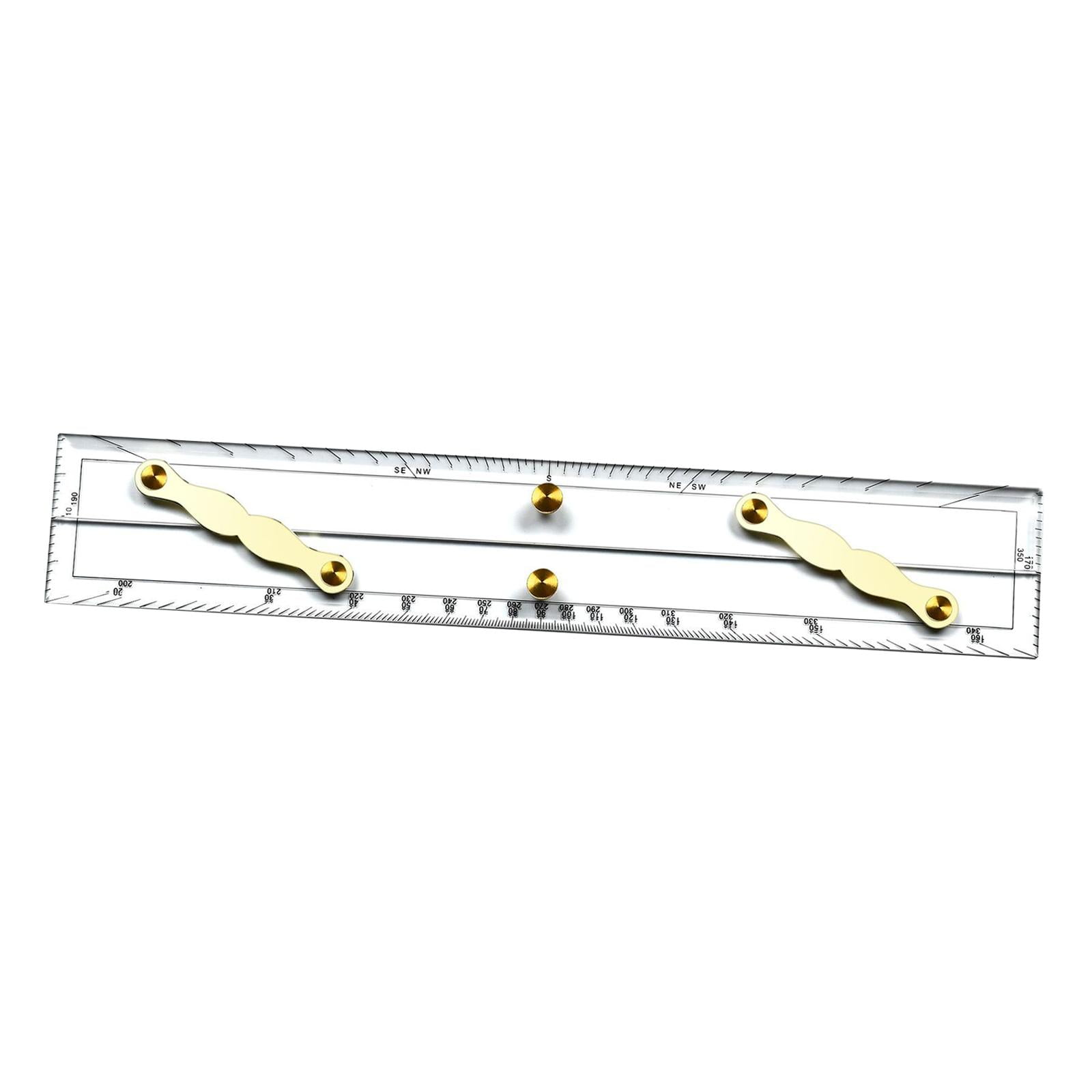 Navigation Parallel Ruler, Roll Ruler Lightweight, Clear Scale ...