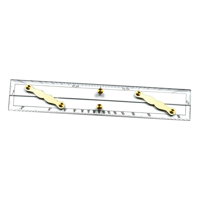 Navigation Parallel Ruler, Roll Ruler Lightweight, Clear Scale ...