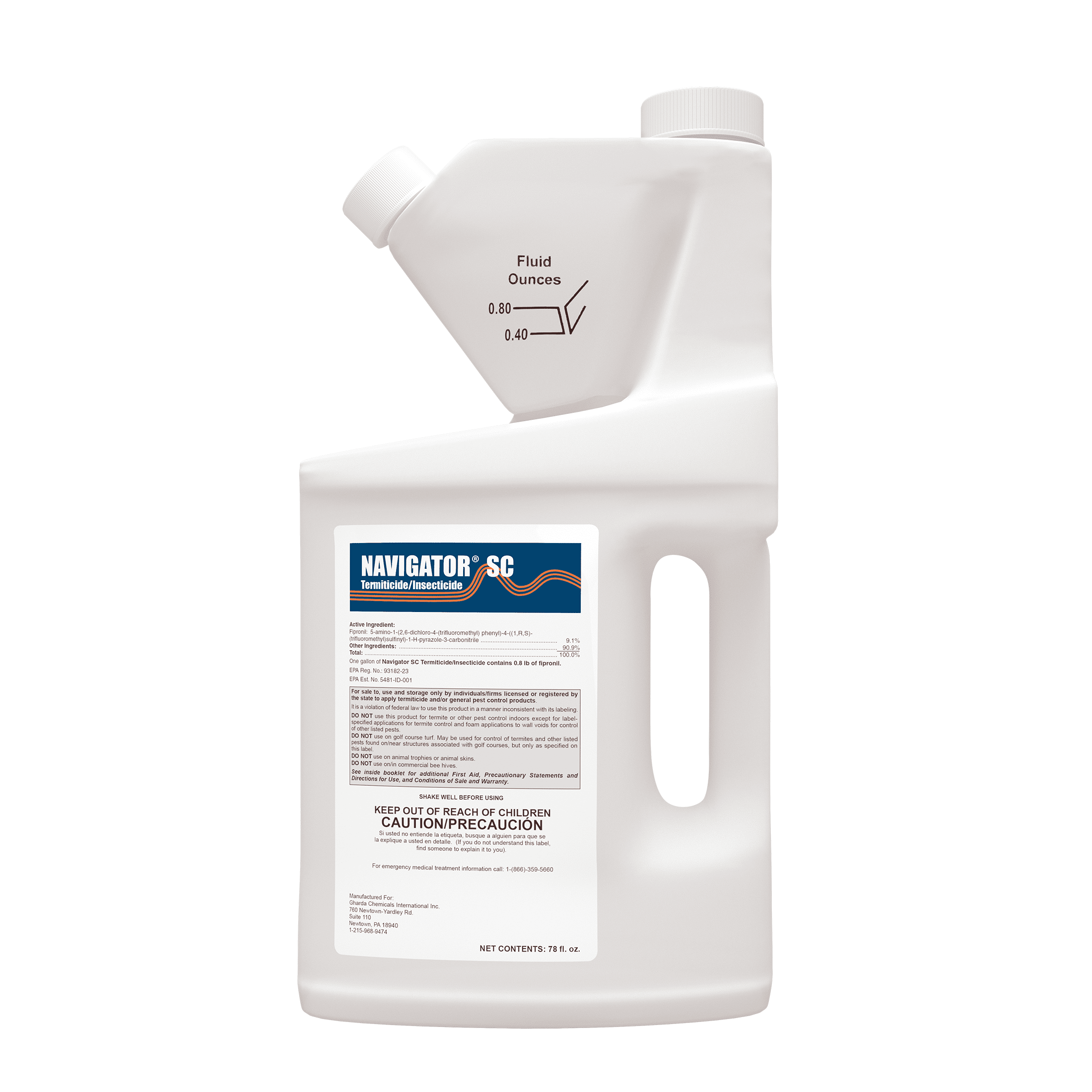 Navigator SC Termiticide/Insecticide - 78 fl oz Bottle by AmGuard ...