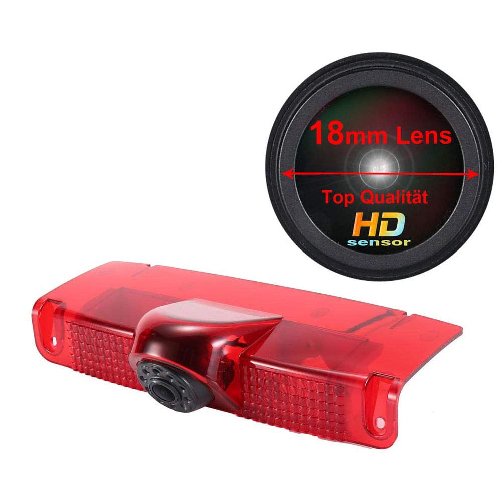 Navinio Super HD 1280 * 720 Pixels Car Third Roof Top Mount Brake Lamp ...