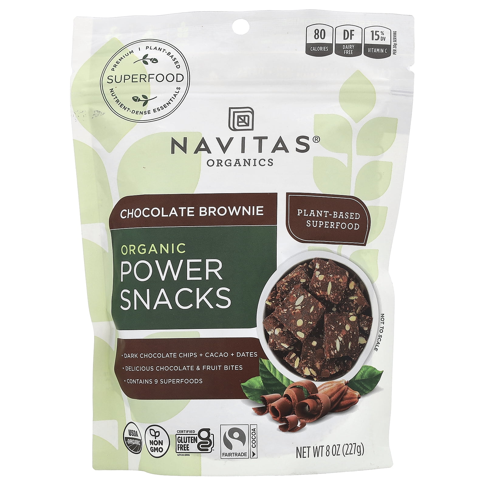 Navitas Organics Organic Power Snacks - Chocolate Cacao 8 oz Pkg ...