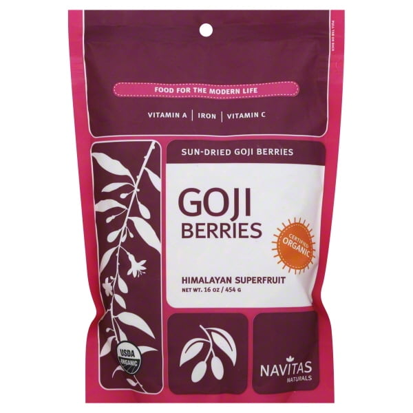 Navitas naturals organic goji berries, 1 lb - Walmart.com