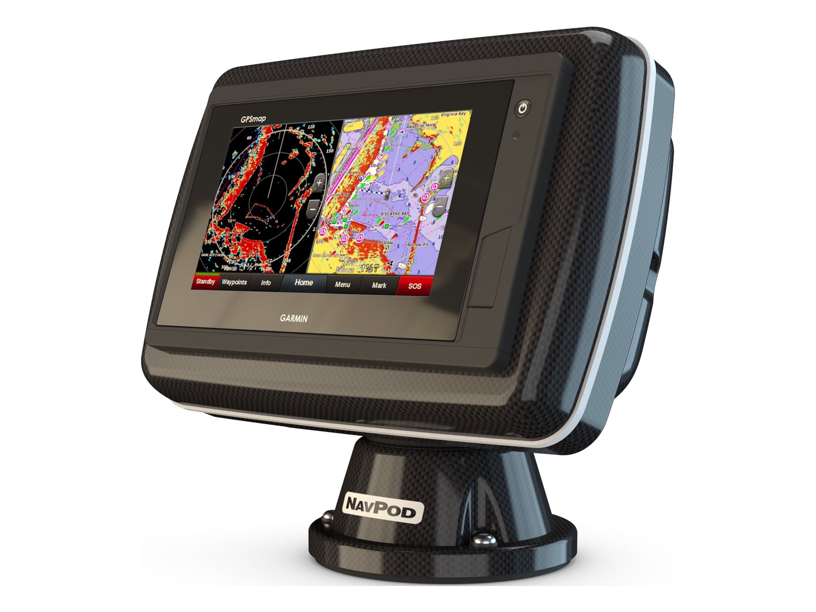 Navpod PP4400-09-C PowerPod for Garmin GPSMAP 742/722 - Walmart.com